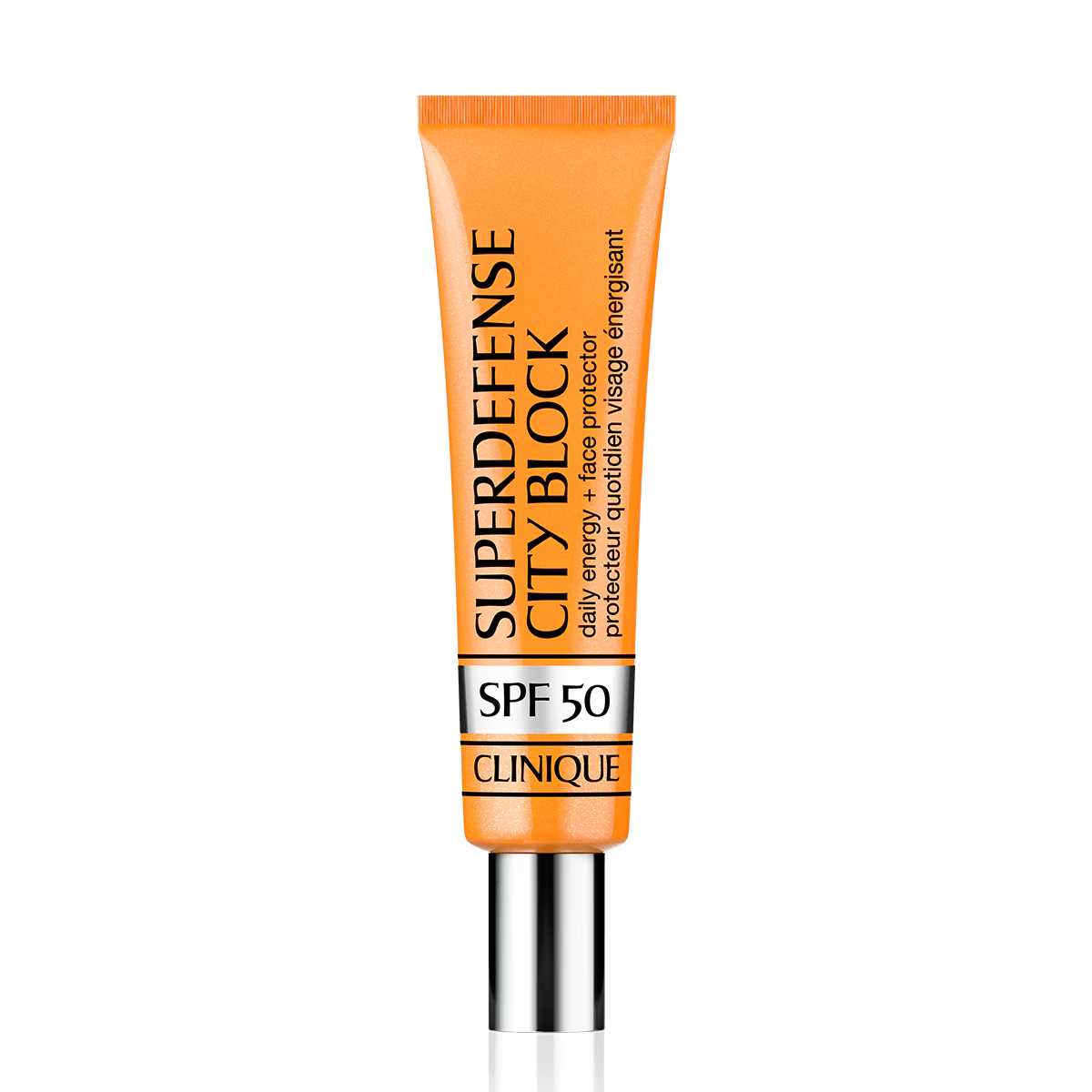 Superdefense™ City Block SPF 50 Daily Energy + Face Protector
